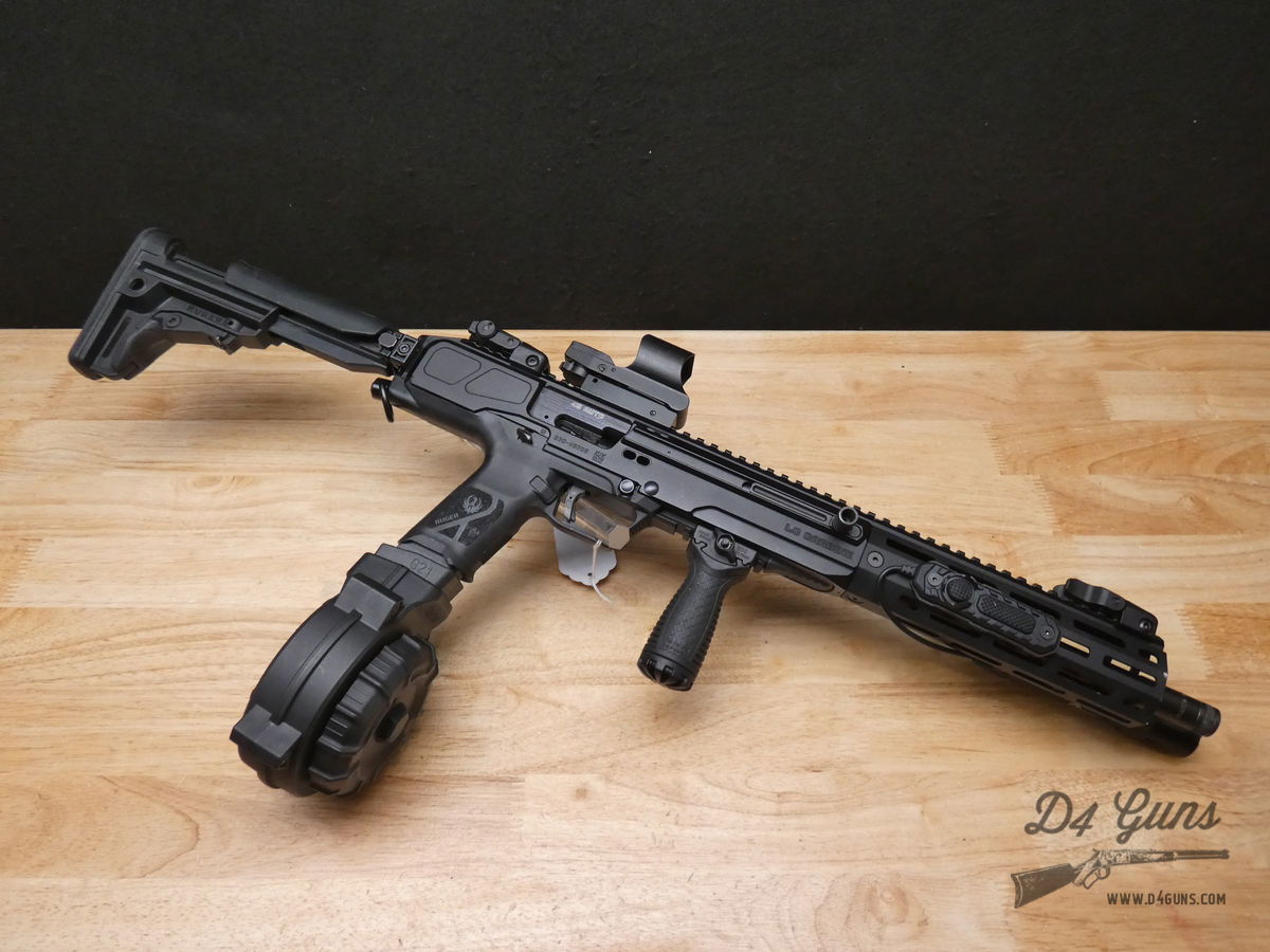 Ruger LC Carbine - .45 ACP - Mfg. 2024 - PCC - 45 Auto - LCC - w/ Drum ...