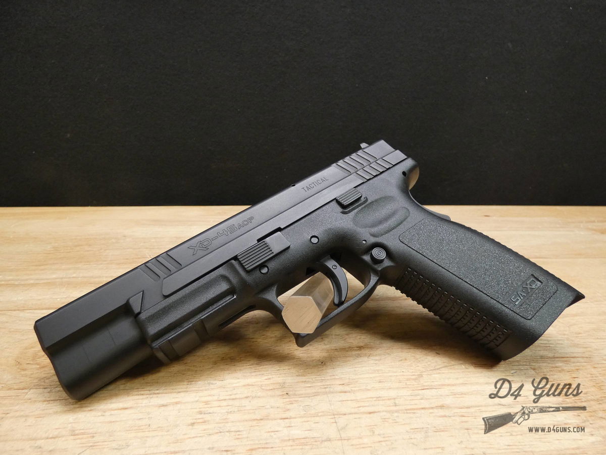 Springfield XD-45 Tactical - .45 ACP - Holster - 3 Mags + Case - XD45 ...