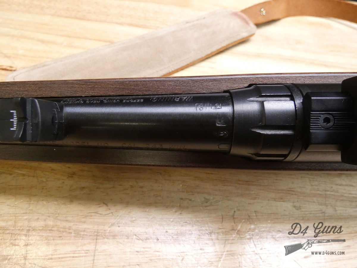 Savage Model 110 - .243 Win - Classic Bolt Action - w/ Scope Rings ...