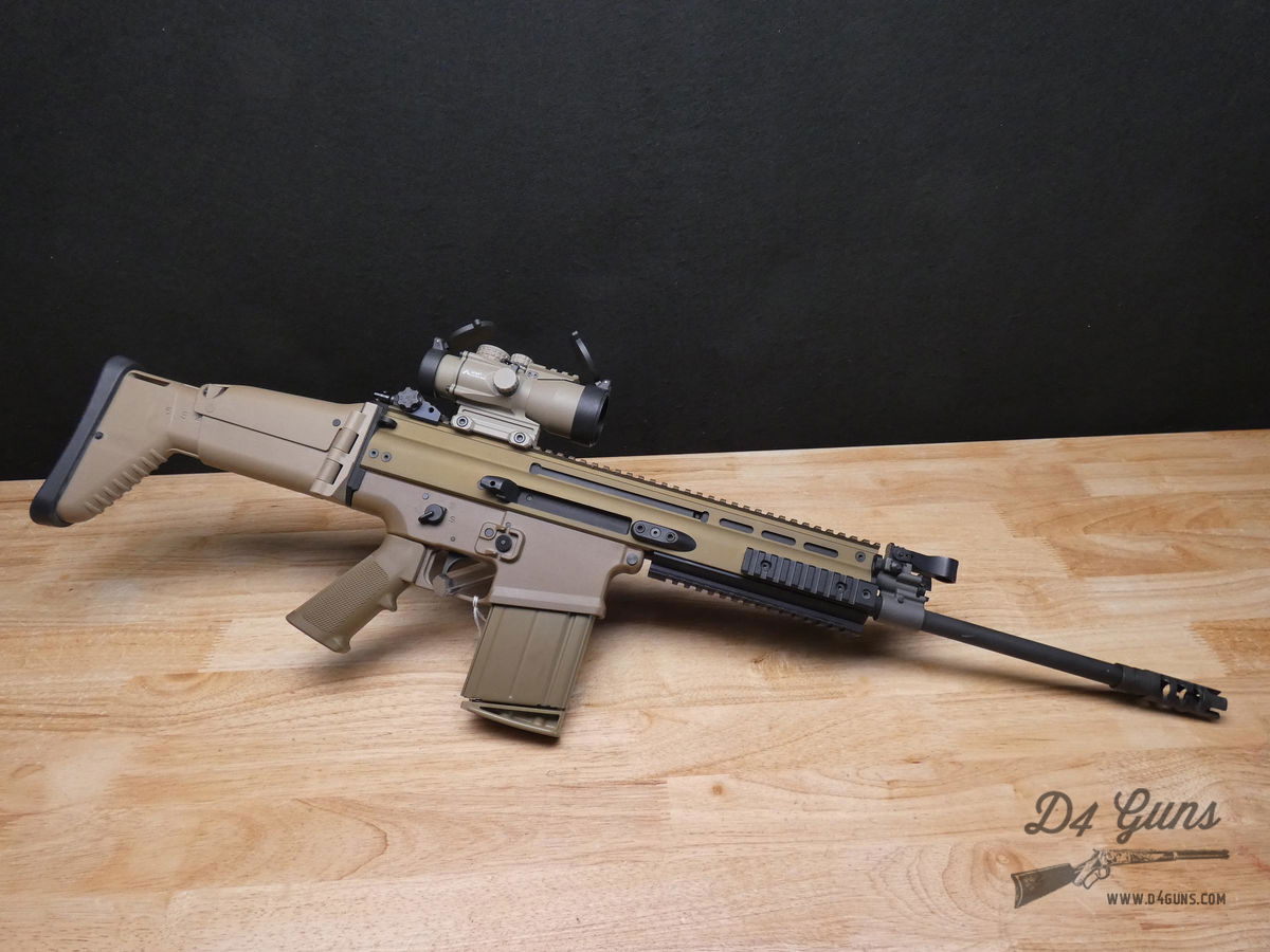 FN SCAR 17S - 7.62x51 NATO - FDE - 17-S - Belgium - SOCOM - w/ ACSS ...