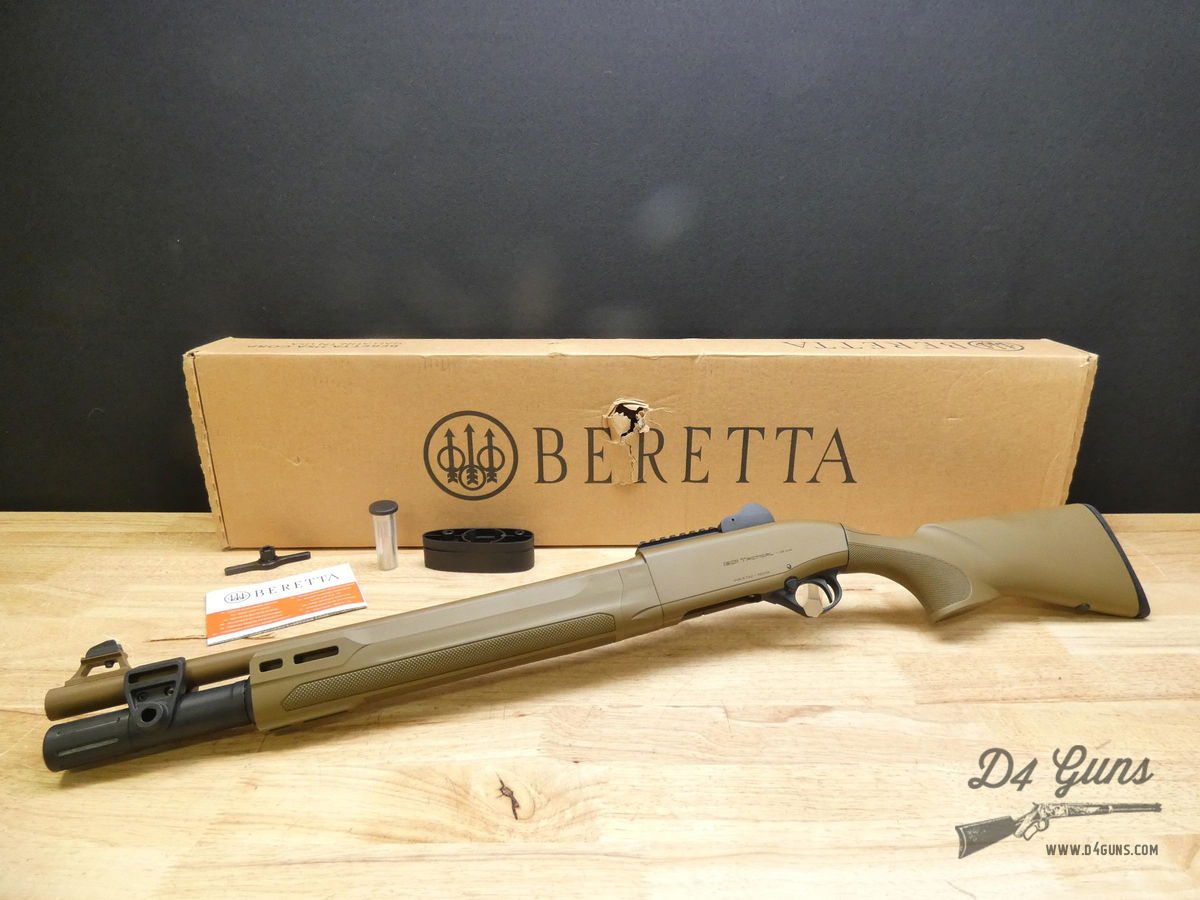 Beretta 1301 Tactical FDE Mod 2 - 12 Gauge - OG Box - Home Defense ...