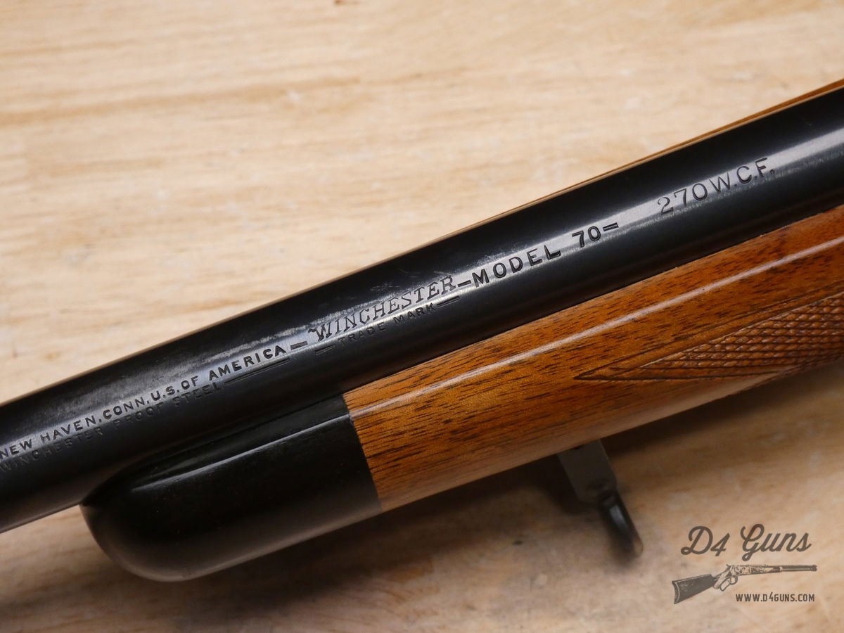 PRE-64 Winchester Model 70 Super Grade - .270 Win - MFG 1947 - w/ Peep ...