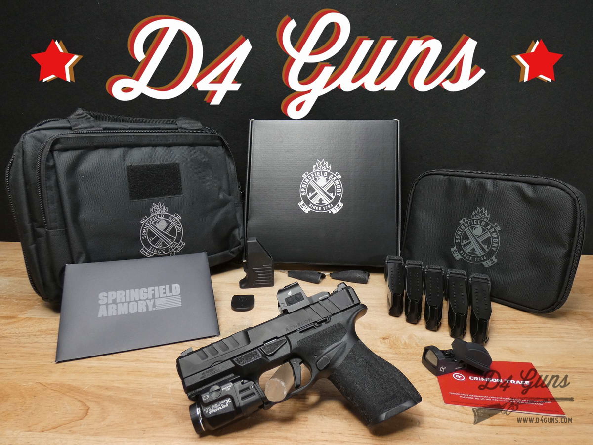 Springfield Echelon - 9mm - OG Box & Streamlight TLR-7X - 2 Optics ...