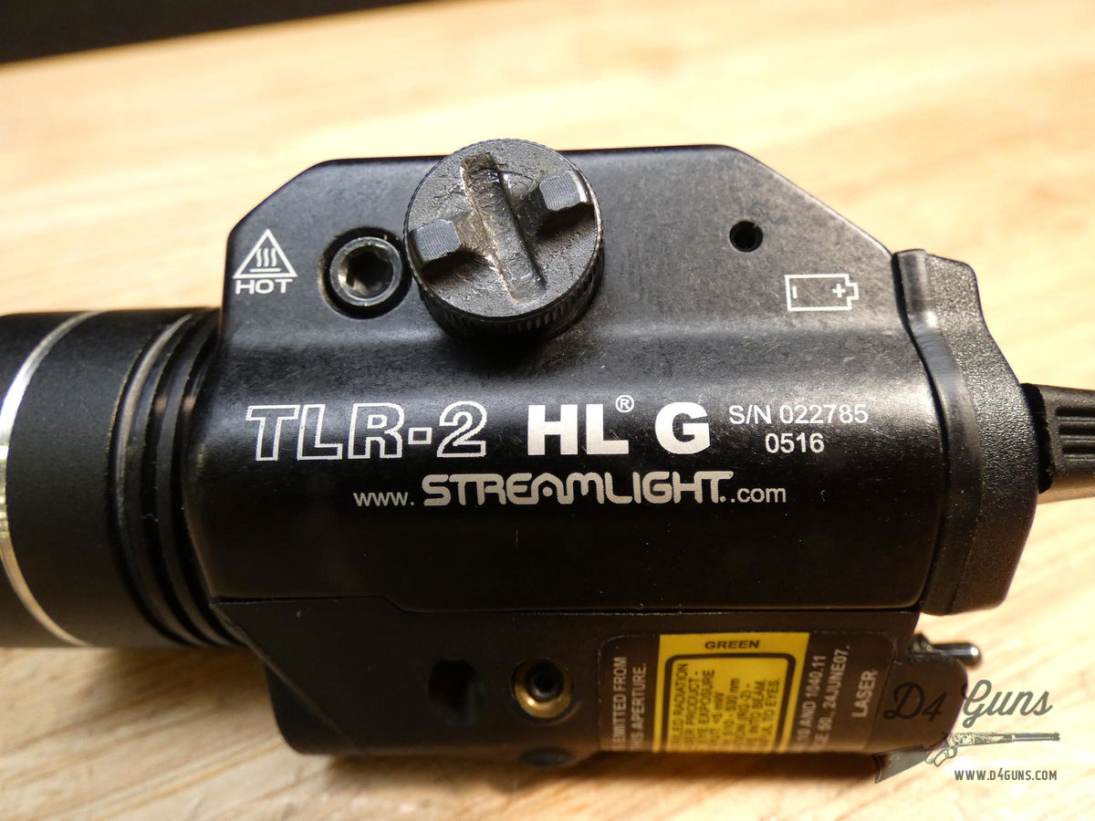 StreamLight TLR-2 HL G - 1000 Lumen - Handgun Light Green Laser Combo ...