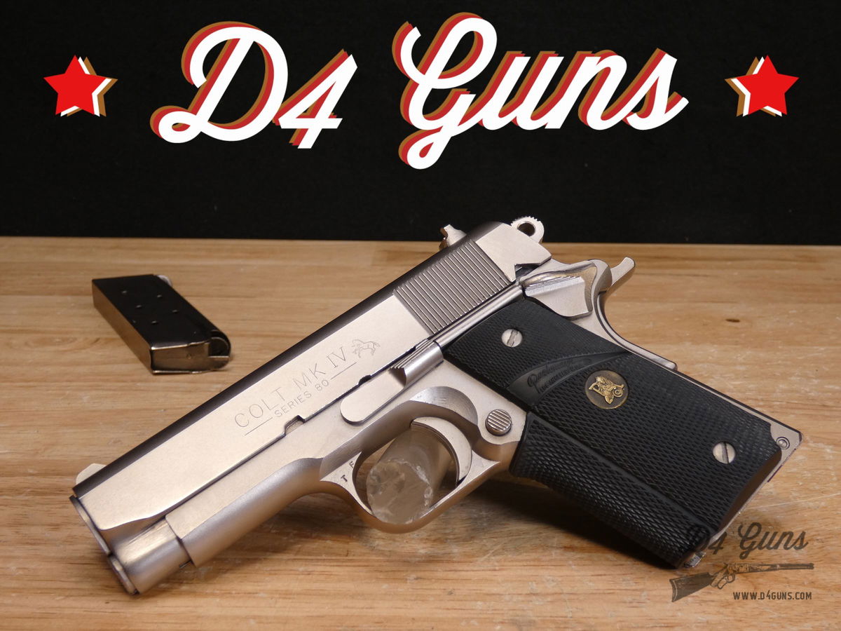 Colt Officers ACP MKIV Series 80 1911 - .45 ACP - MFG 1984 - MK IV ...