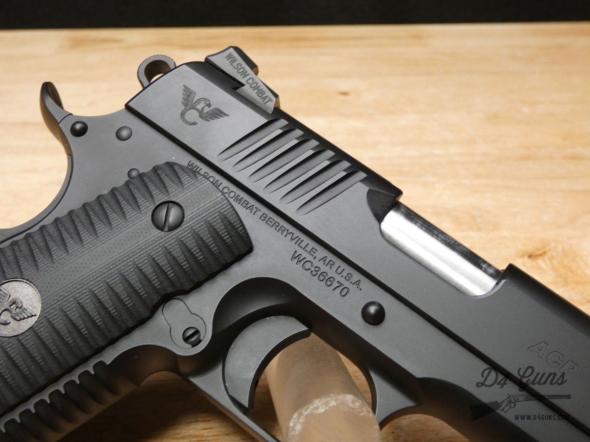 Wilson Combat ACP Full Size - .45 ACP - XLNT LIKE NEW w/ OG Box & More ...