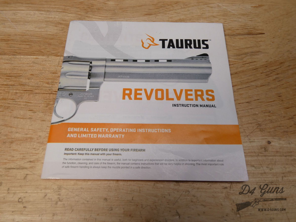 Taurus The Judge - .45 Colt & .410 GA - Stainless Steel - Shotgun ...