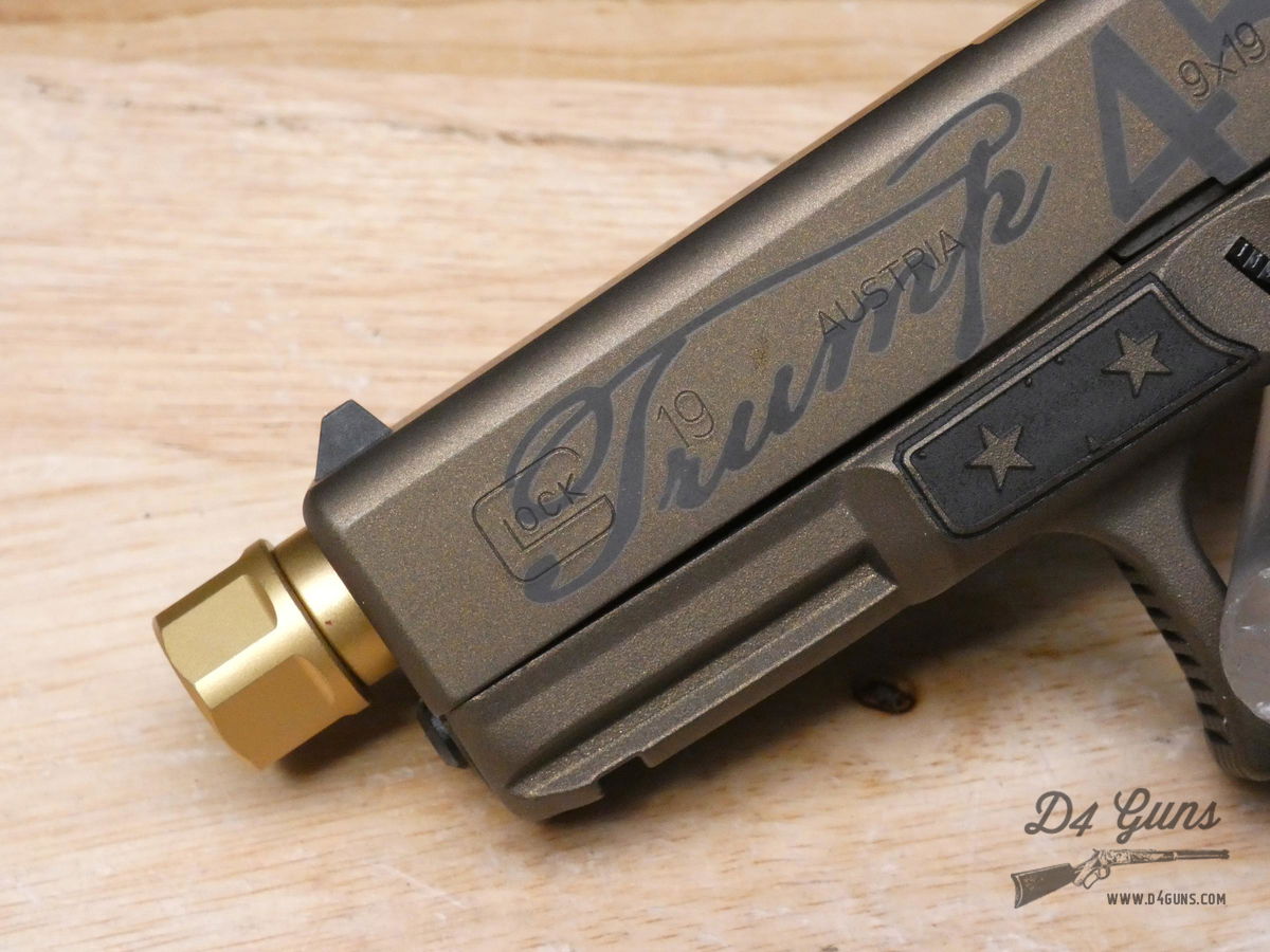 Glock 19 Gen3 Trump 45th Edition - 9mm - G19 - Gen 3 - CCW - Donny T ...
