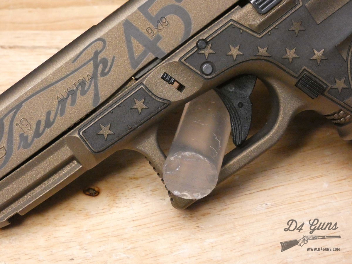 Glock 19 Gen3 Trump 45th Edition - 9mm - G19 - Gen 3 - CCW - Donny T ...