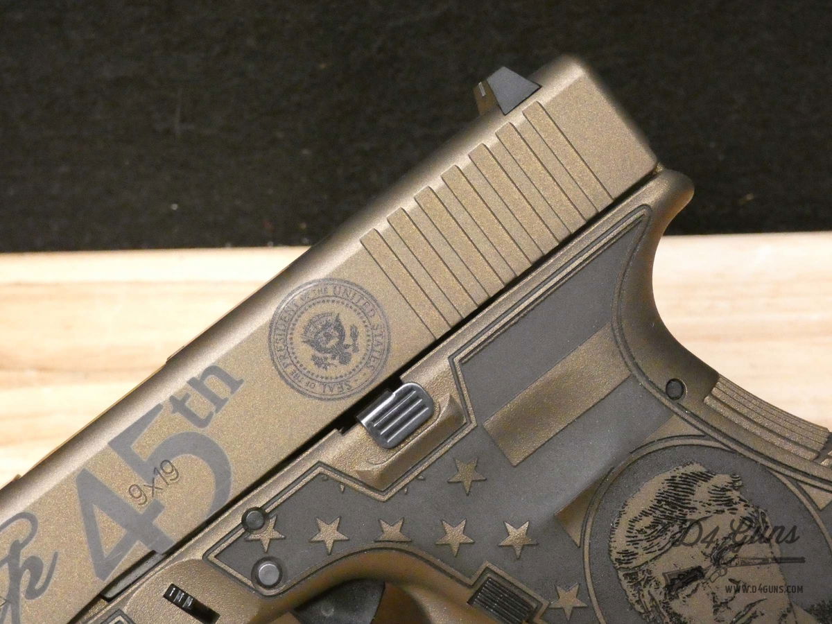 Glock 19 Gen3 Trump 45th Edition - 9mm - G19 - Gen 3 - CCW - Donny T ...