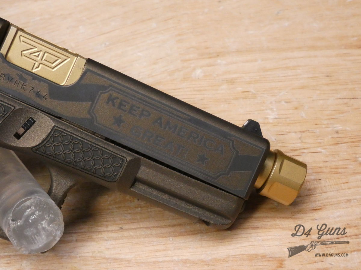 Glock 19 Gen3 Trump 45th Edition - 9mm - G19 - Gen 3 - CCW - Donny T ...