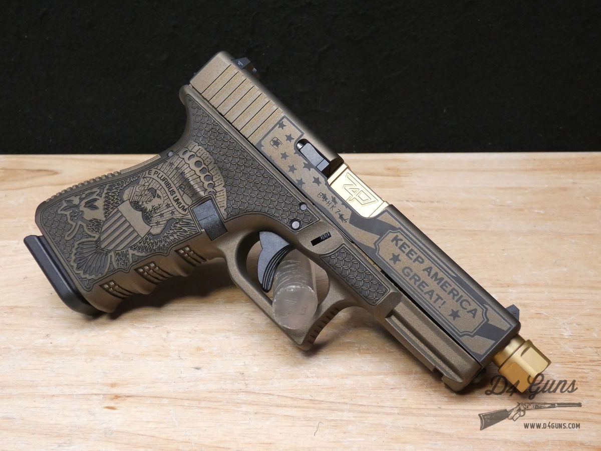 Glock 19 Gen3 Trump 45th Edition - 9mm - G19 - Gen 3 - CCW - Donny T ...