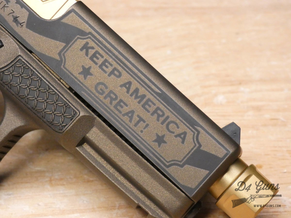 Glock 19 Gen3 Trump 45th Edition - 9mm - G19 - Gen 3 - CCW - Donny T ...
