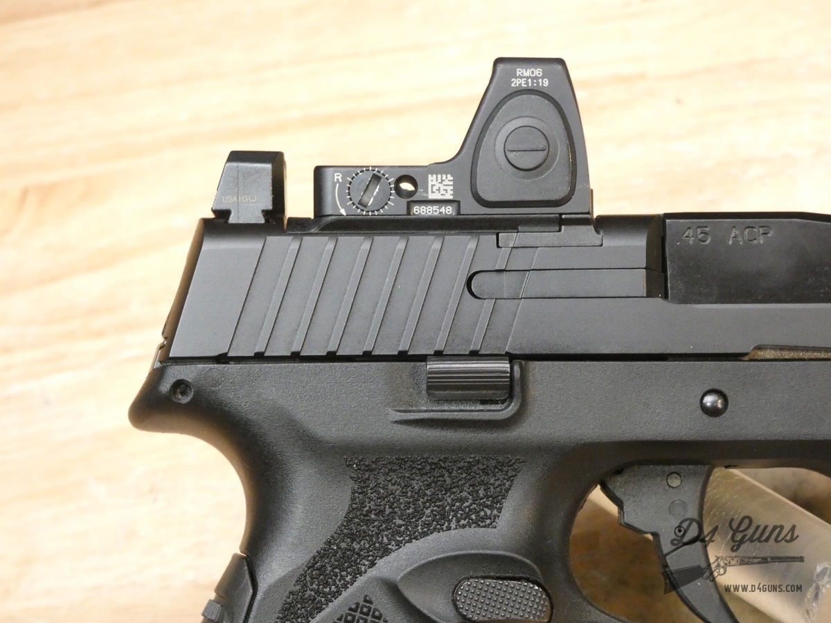 FN 545 Tactical - .45 ACP - Optics RDY w/ Trijicon - Threaded BBL ...