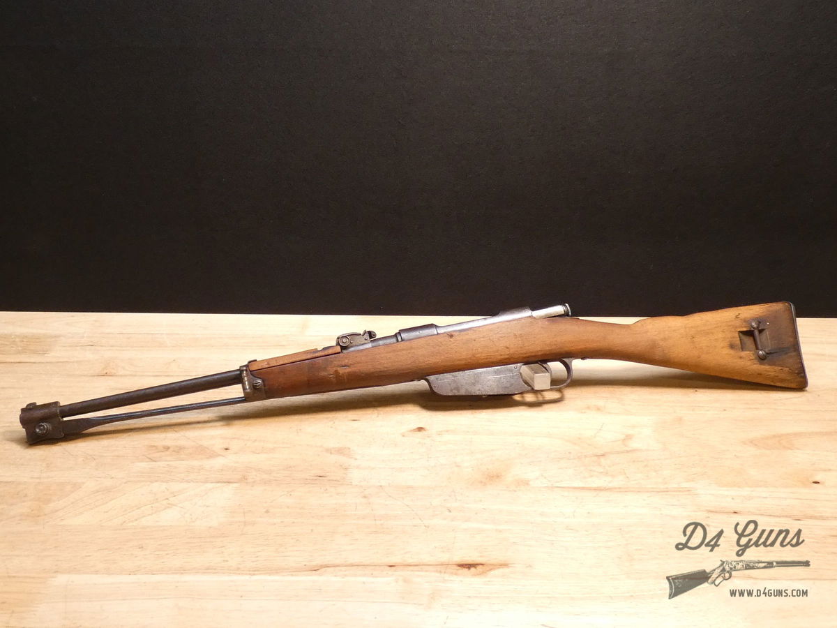Carcano M91 Cavalry Carbine - 6.5x52mm - Italy - Brescia - 37-XV - 1937 ...