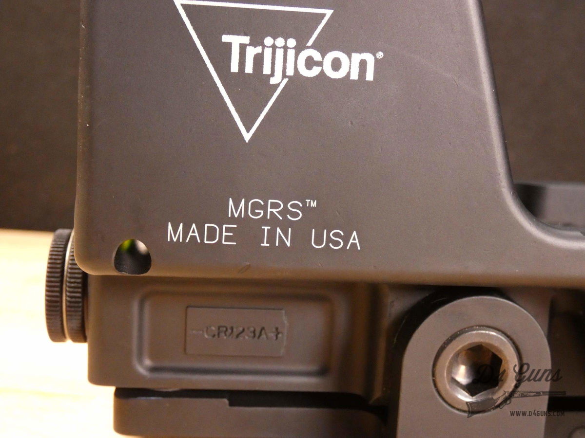 Trijicon MGRS Reflex Sight - Machine Gun Optic - M2 - M240 Calibrated ...