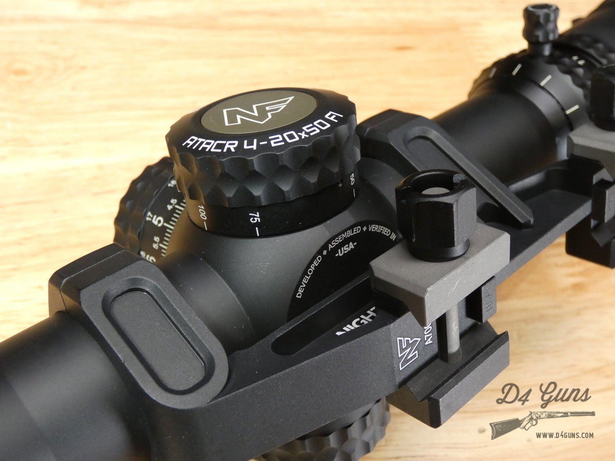 NightForce ATACR 4-20x50 F1 Riflescope - OG Box & MORE - First Focal ...