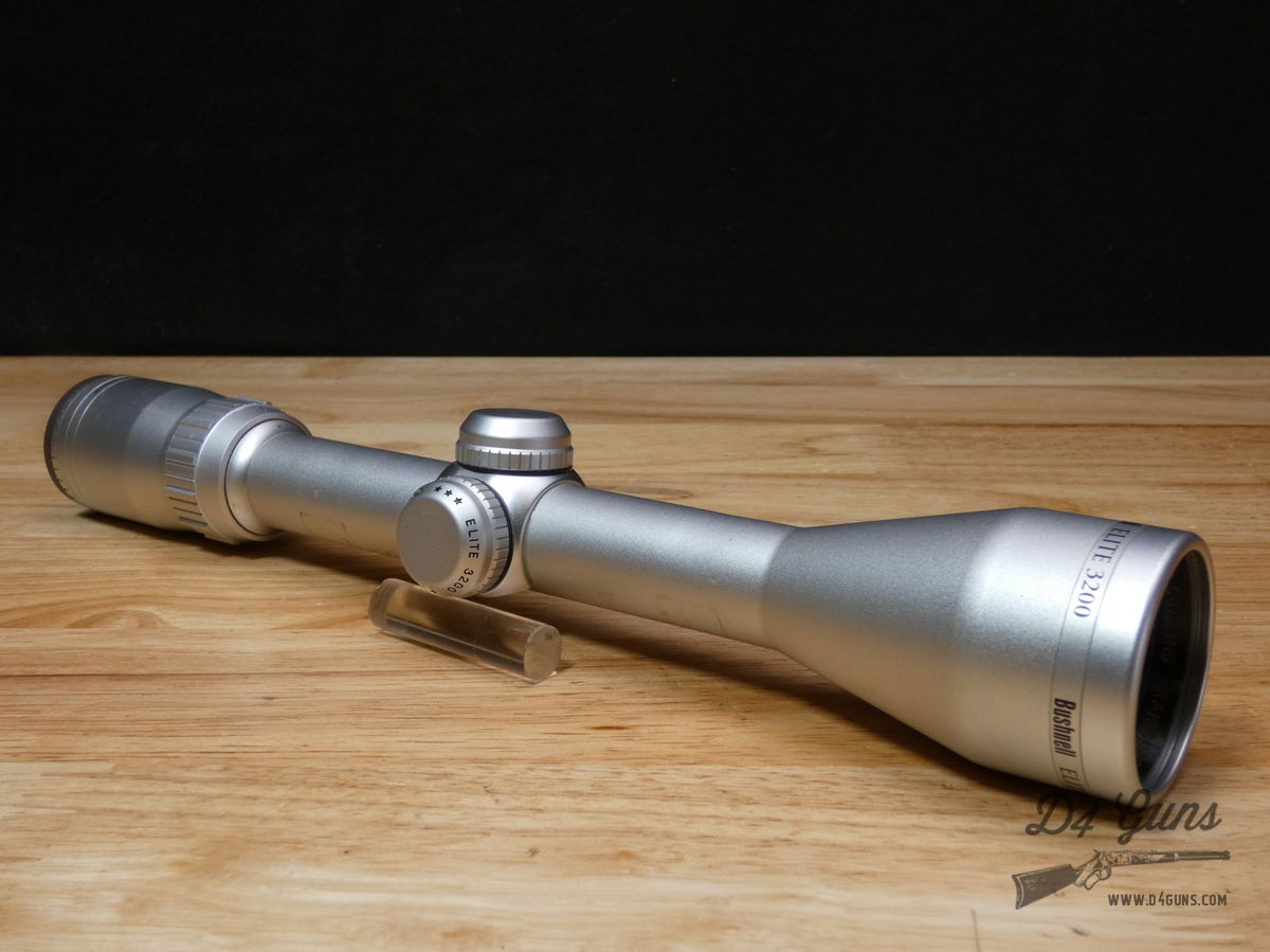 Bushnell Elite 3200 Silver 3-9x40 Riflescope - Made In Japan - XLNT - O ...