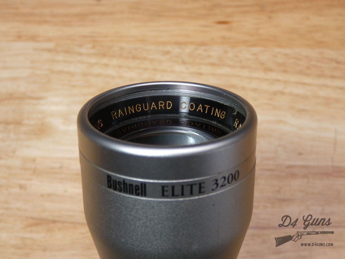 Bushnell Elite 3200 Silver 3-9x40 Riflescope - Made In Japan - XLNT - O ...