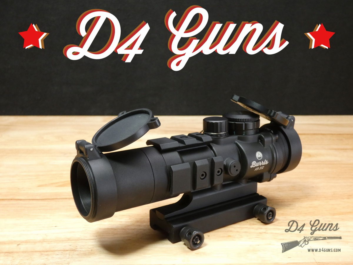 Burris AR-332 3x Prism Sight - AR 332 - AR332 - Red & Green ...
