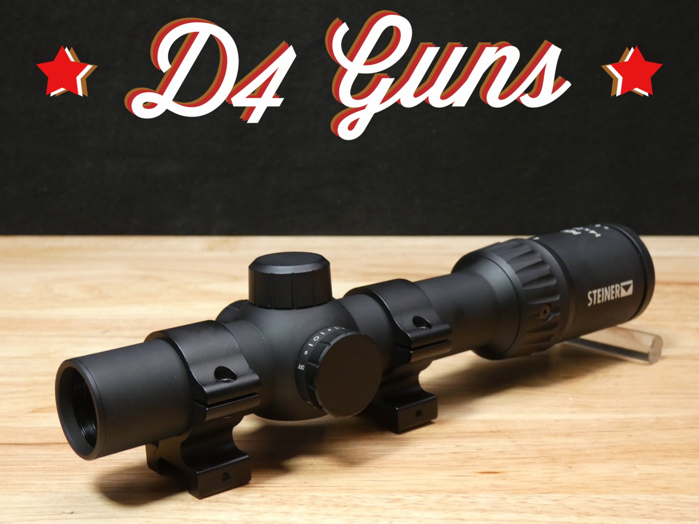 Steiner P4Xi 1-4x24 Riflescope - Low Power Variable Optic - LPVO - P4X ...