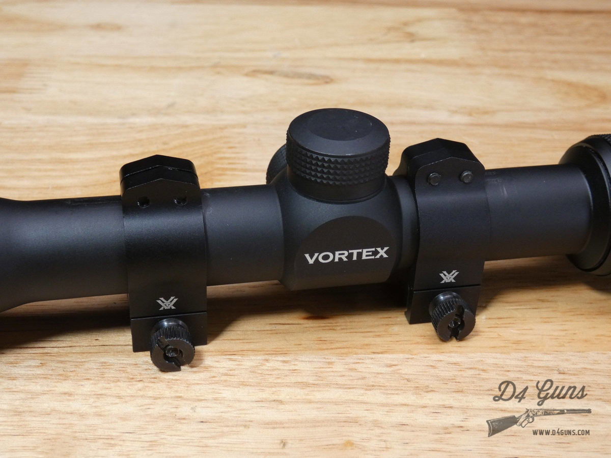 Vortex Diamondback 4-12x40 Riflescope - XLNT w/ Rings - O - Gun Scopes ...