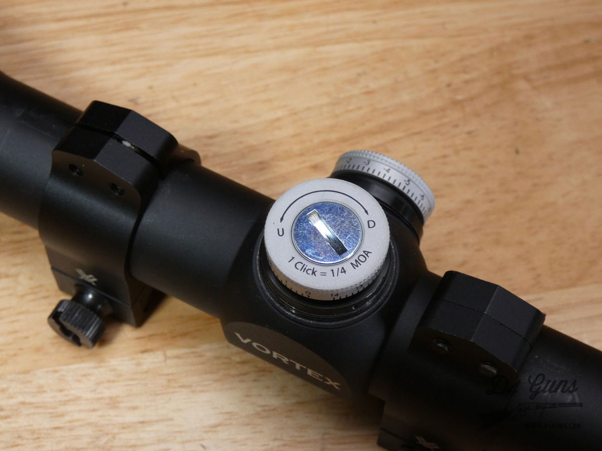 Vortex Diamondback 4-12x40 Riflescope - XLNT w/ Rings - O - Gun Scopes ...