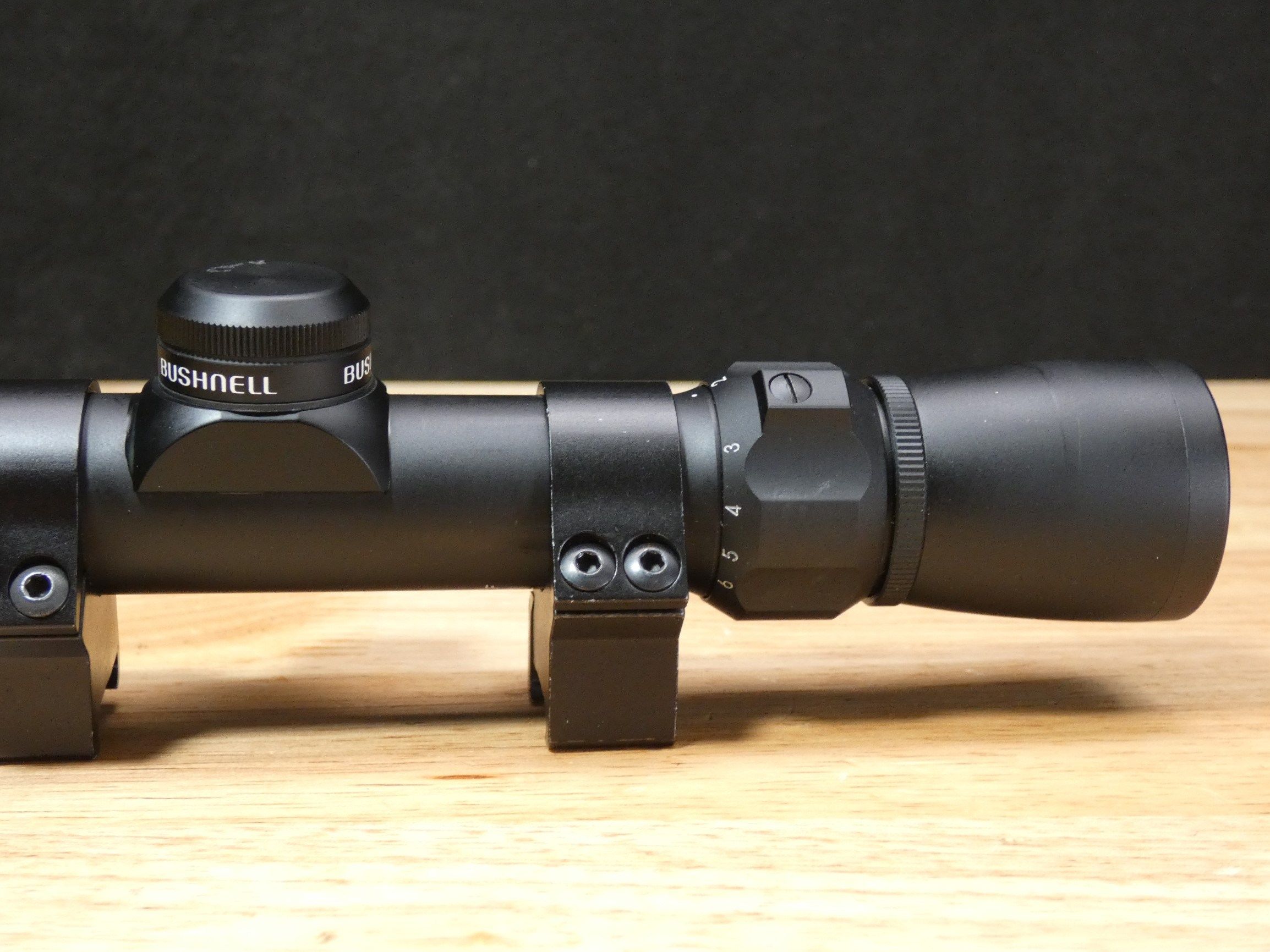 Bushnell Trophy 2-6x32 Pistol Scope - Extended Eye Relief - w/ Rings ...