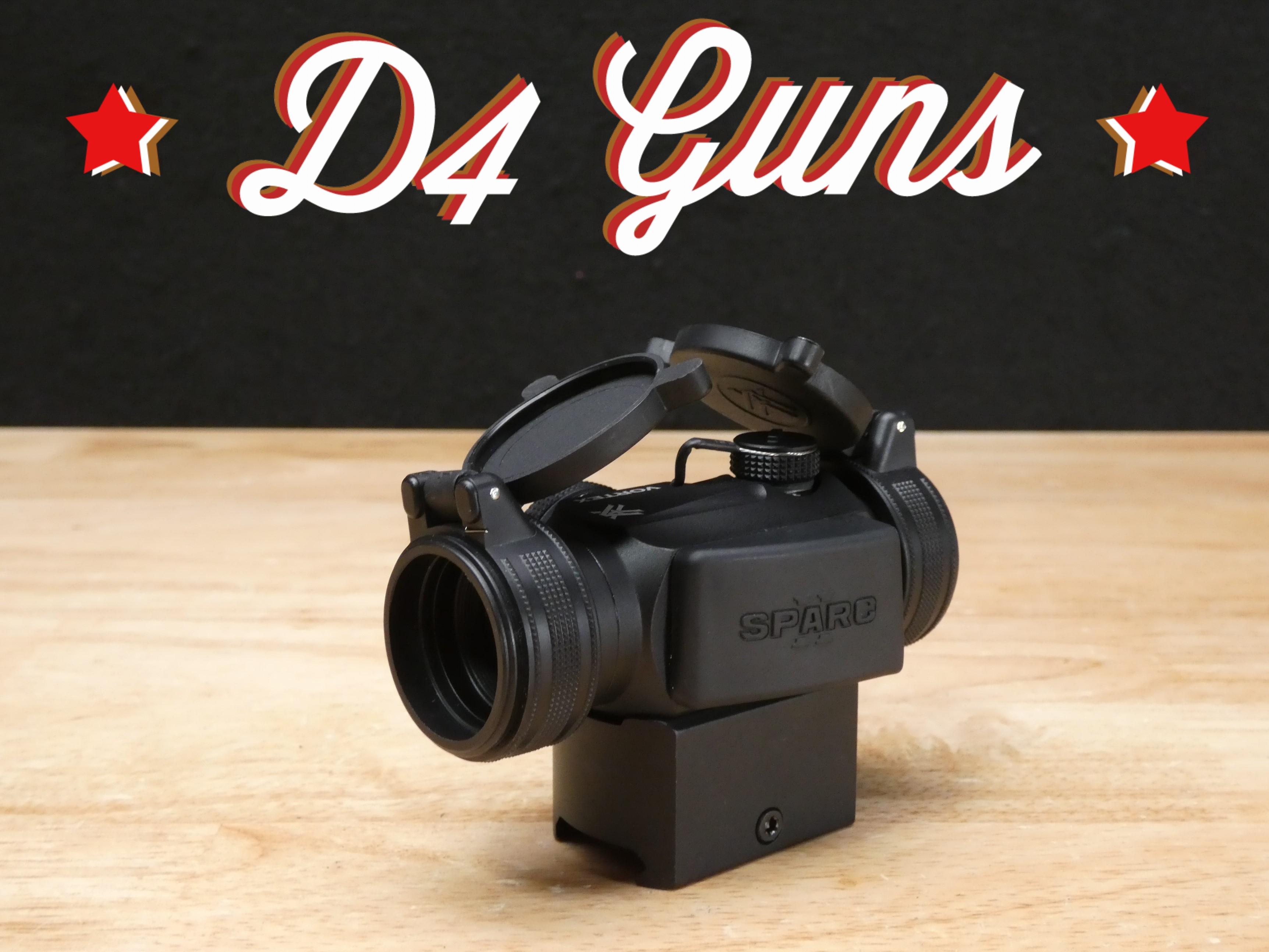 Vortex SPARC II Red Dot Sight - XLNT w/ Mount & Lens Covers - 2 MOA Dot ...