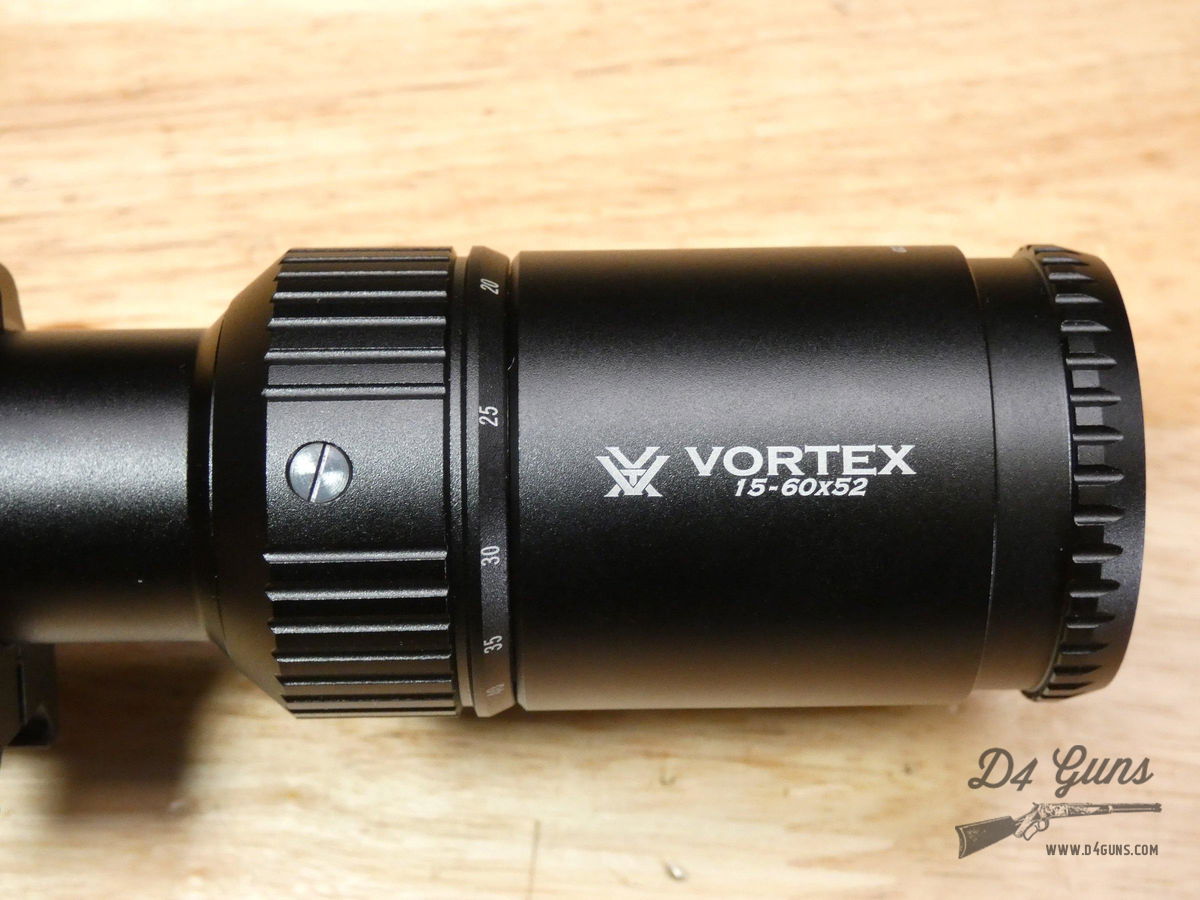Vortex Golden Eagle HD 15-60x52 Riflescope - Bench Competition Scope ...