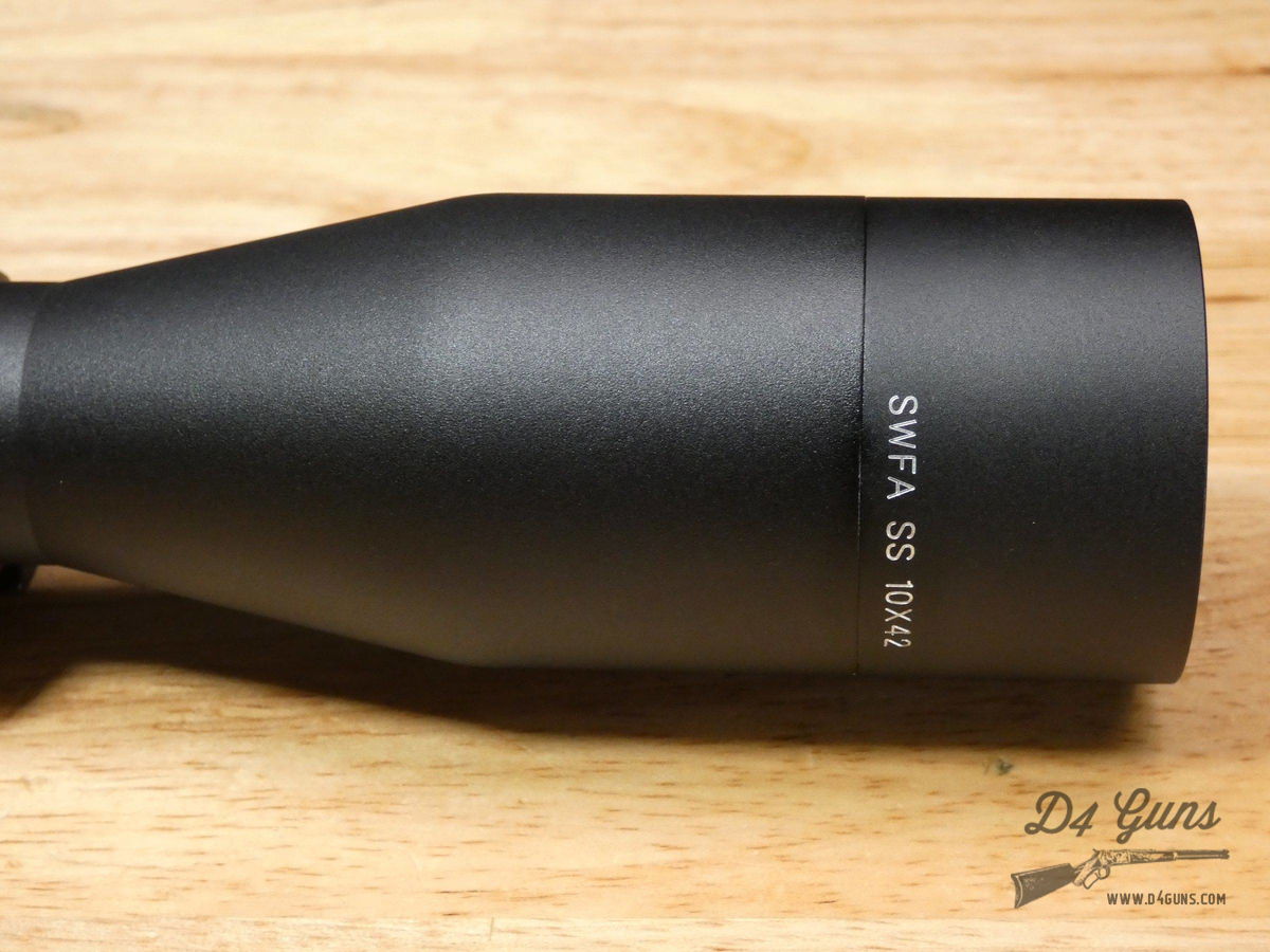SWFA SS 10x42 Tactical Riflescope - Mil-Dot Reticle & Side Focus - w ...