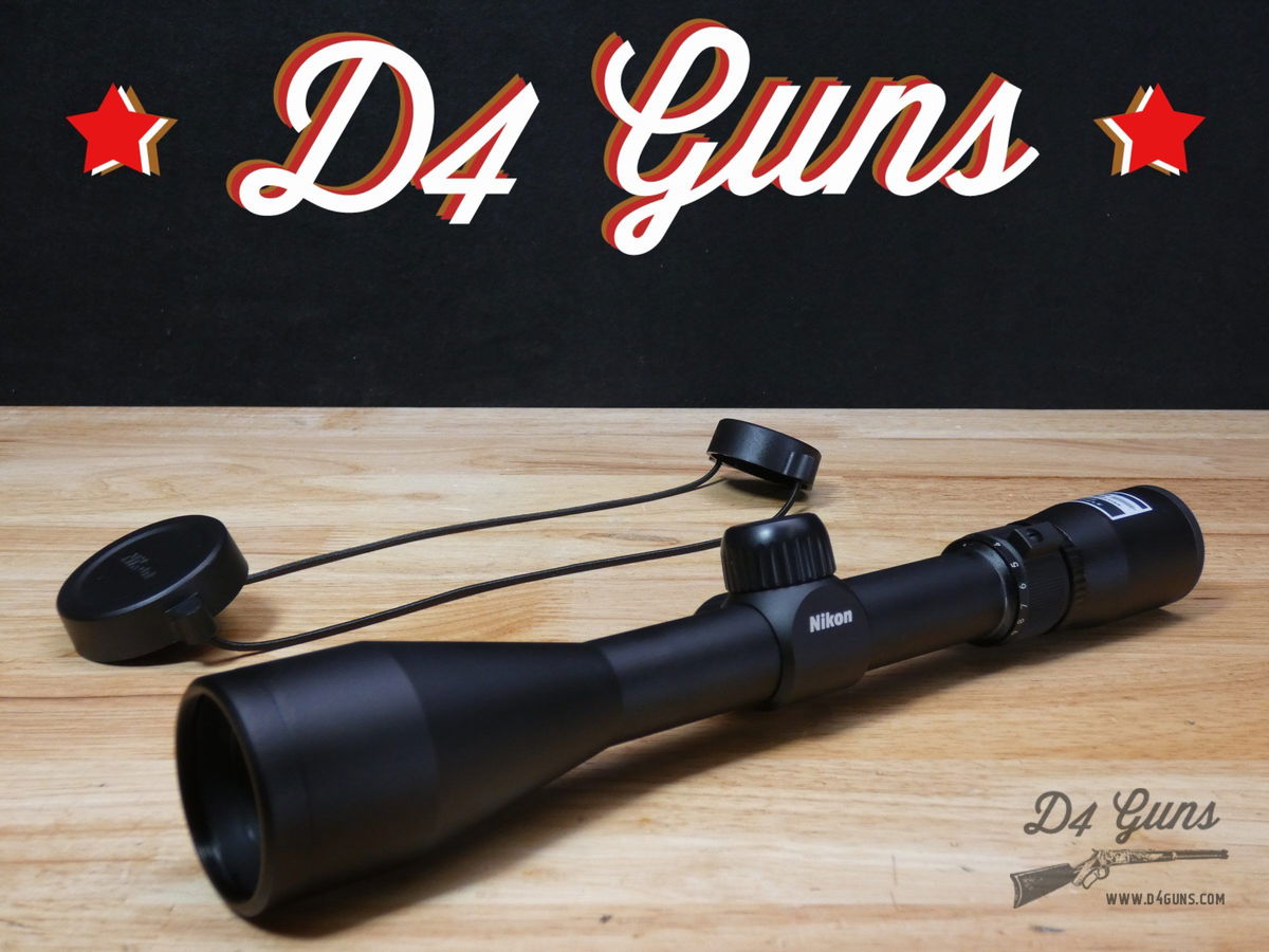 Nikon 3-9x40 BDC Black Matte Riflescope - Bullet Drop Compensating ...