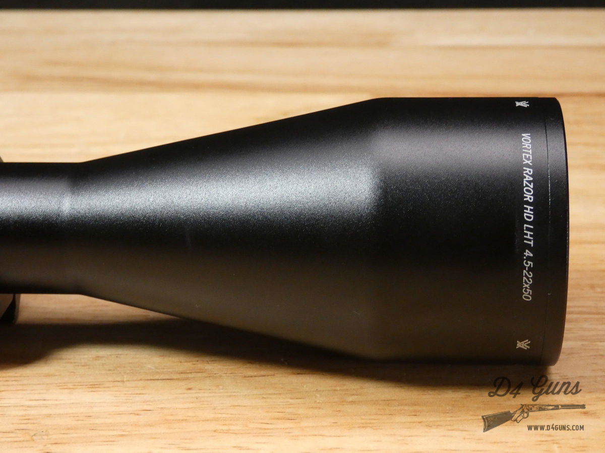 Vortex Razor HD LHT 4.5-22x50 FFP Riflescope - First Focal Plane w ...