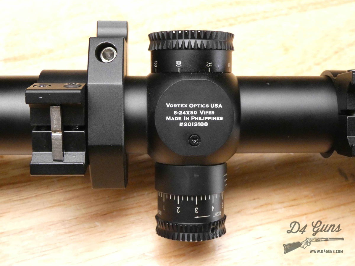 Vortex Viper PST Gen I 6-24x50 FFP Riflescope - First Focal Plane ...