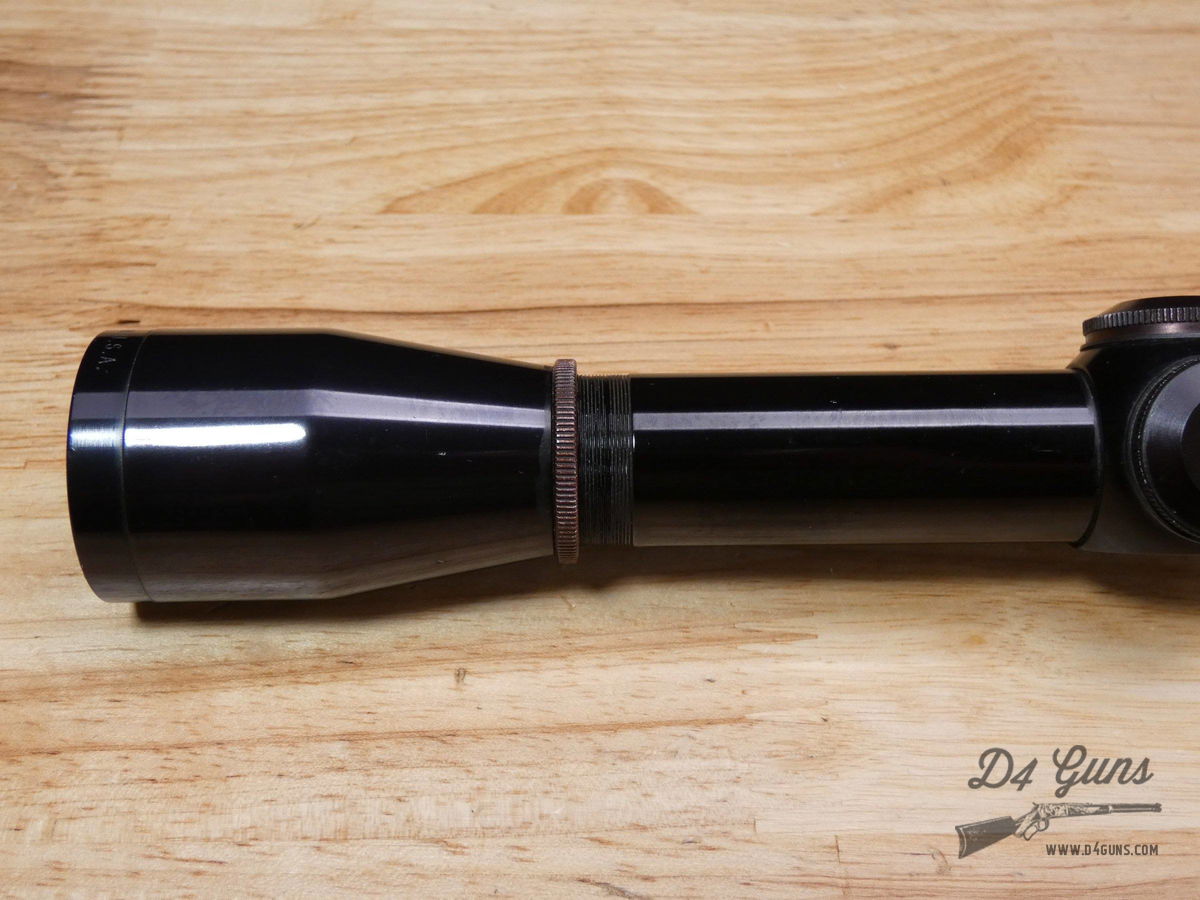 Leupold M8 12x40 Fixed Power Riflescope - M8-12x - Classic Gold Ring ...