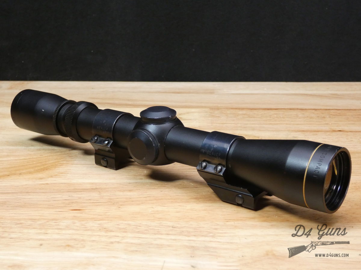 Leupold VARI-X 3-9x33 Compact Riflescope - VARI X - Gold Ring - O - Gun ...