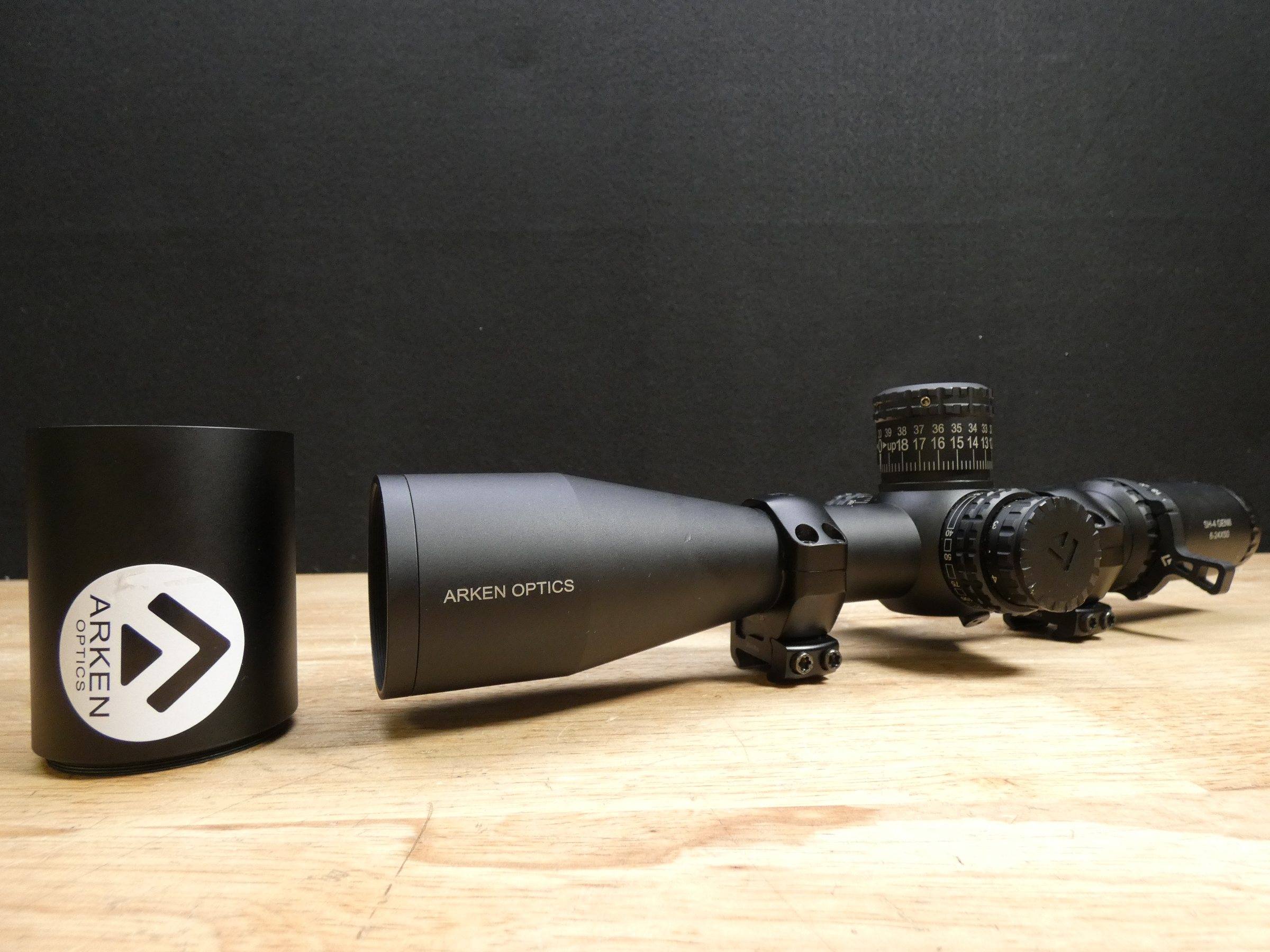 Arken Optics SH-4 Gen II 6-24x50 Riflescope - FFP - Side Parallax ...