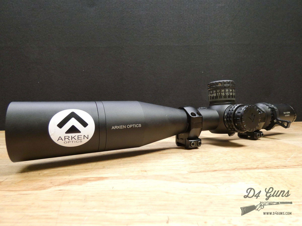 Arken Optics SH-4 Gen II 6-24x50 Riflescope - FFP - Side Parallax ...
