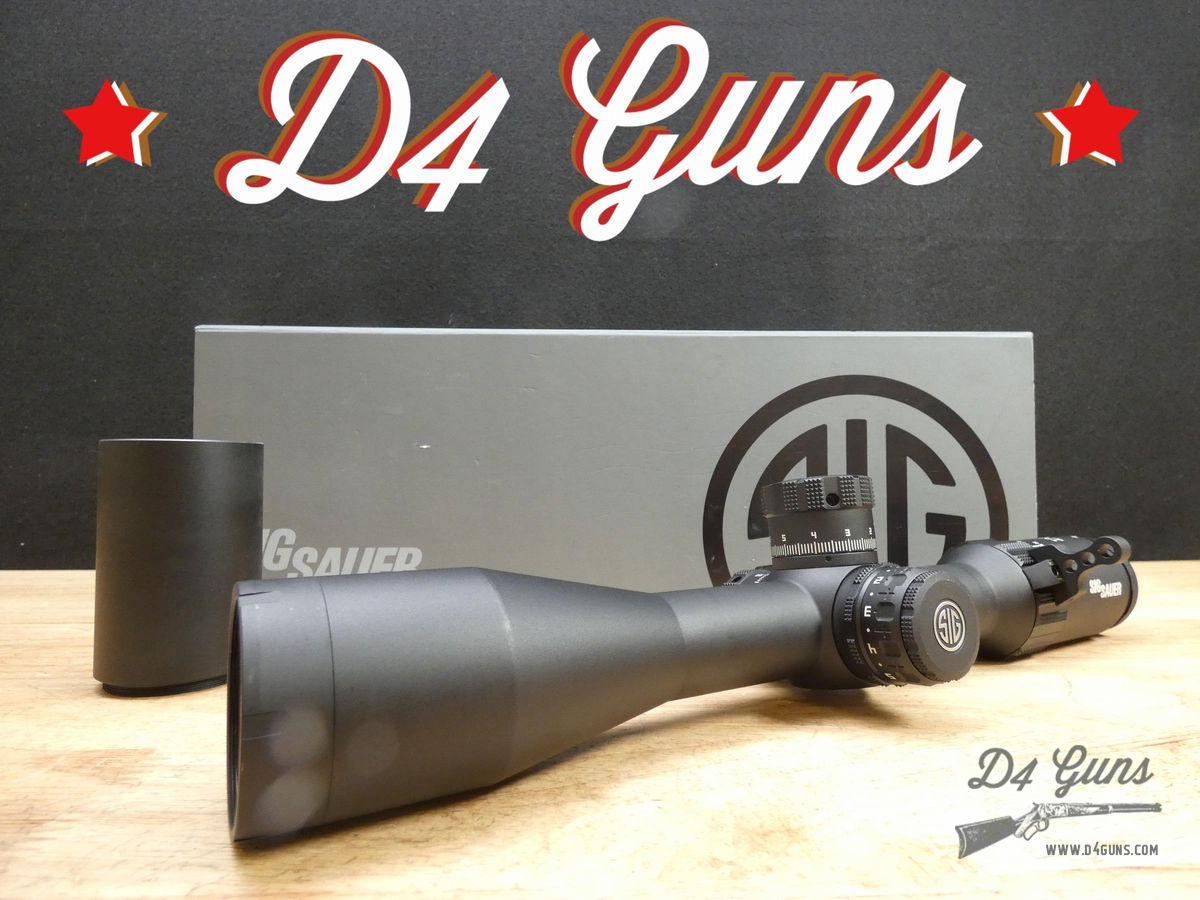 Sig Sauer Tango 4 4-16x44 FFP Riflescope -w/ OG Box - Illuminated - O - Gun Scopes at GunBroker ...