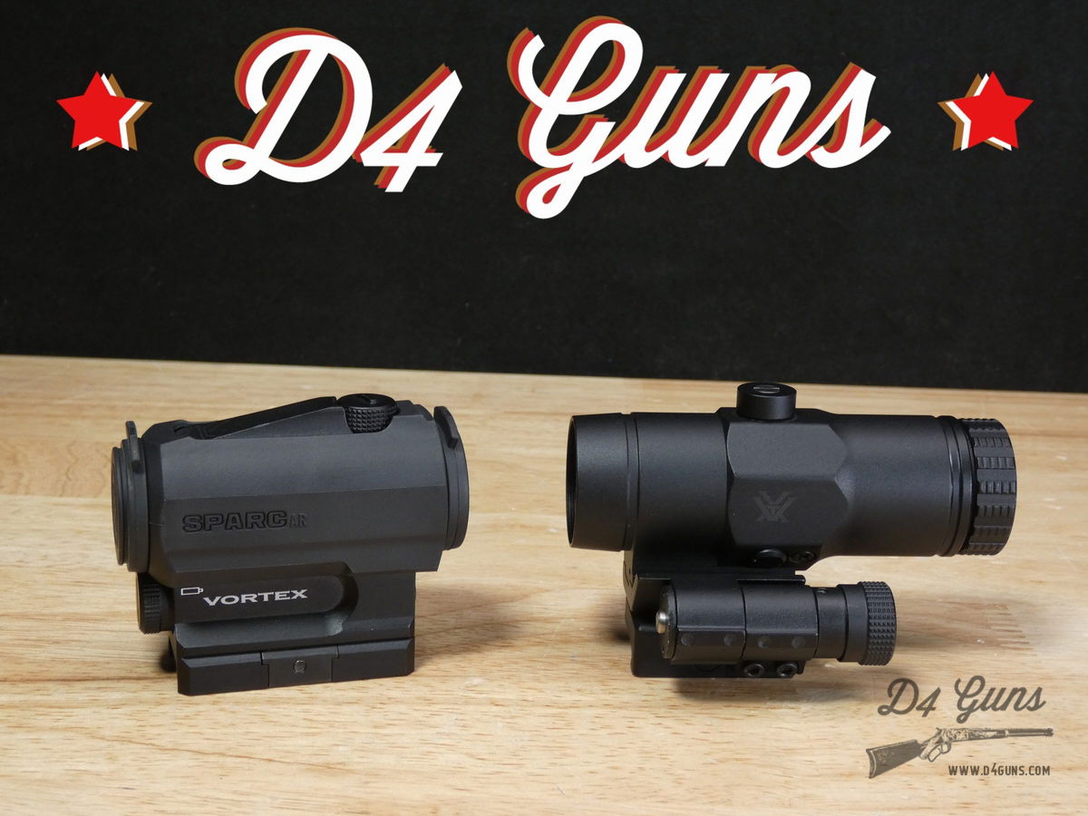 Vortex Sparc AR Red Dot + Vortex VMX-3T Magnifier - Combo! - O - Red ...