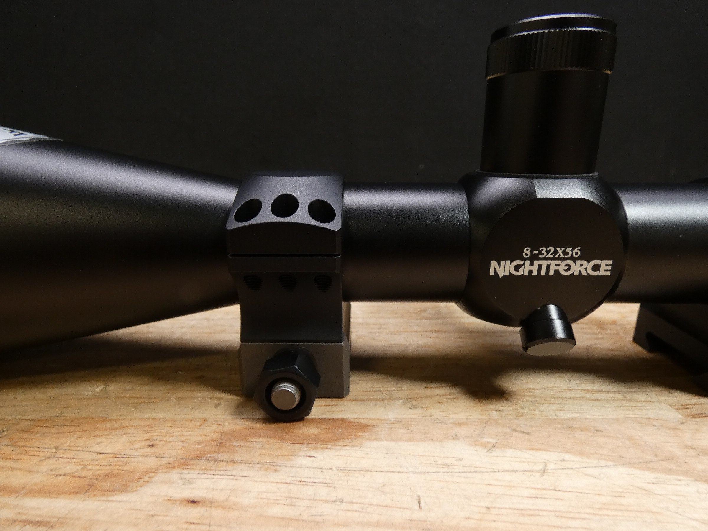 NightForce Precision Benchrest 8-32x56 Riflescope - w/NF Rings - XLNT ...