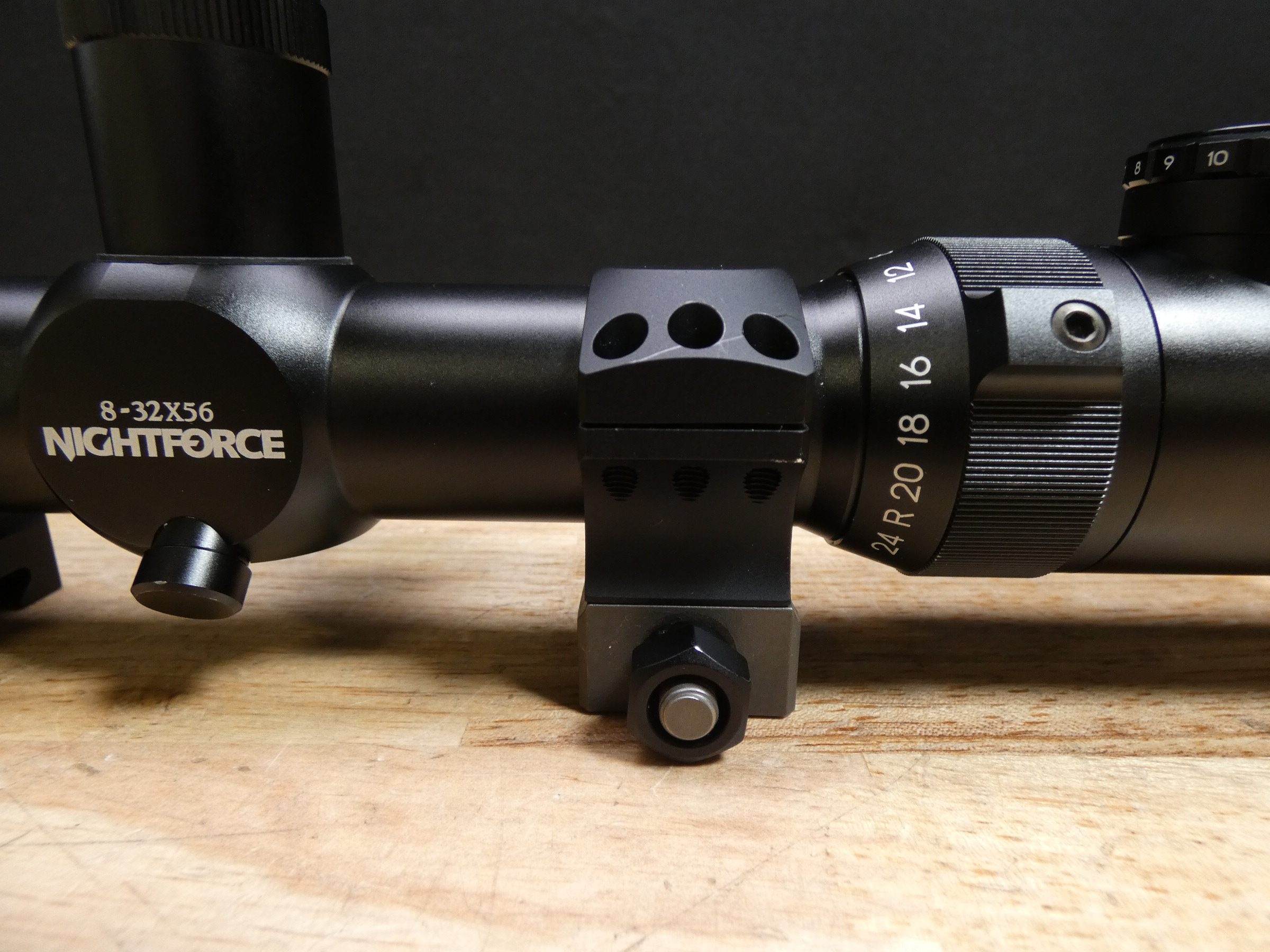 NightForce Precision Benchrest 8-32x56 Riflescope - w/NF Rings - XLNT ...