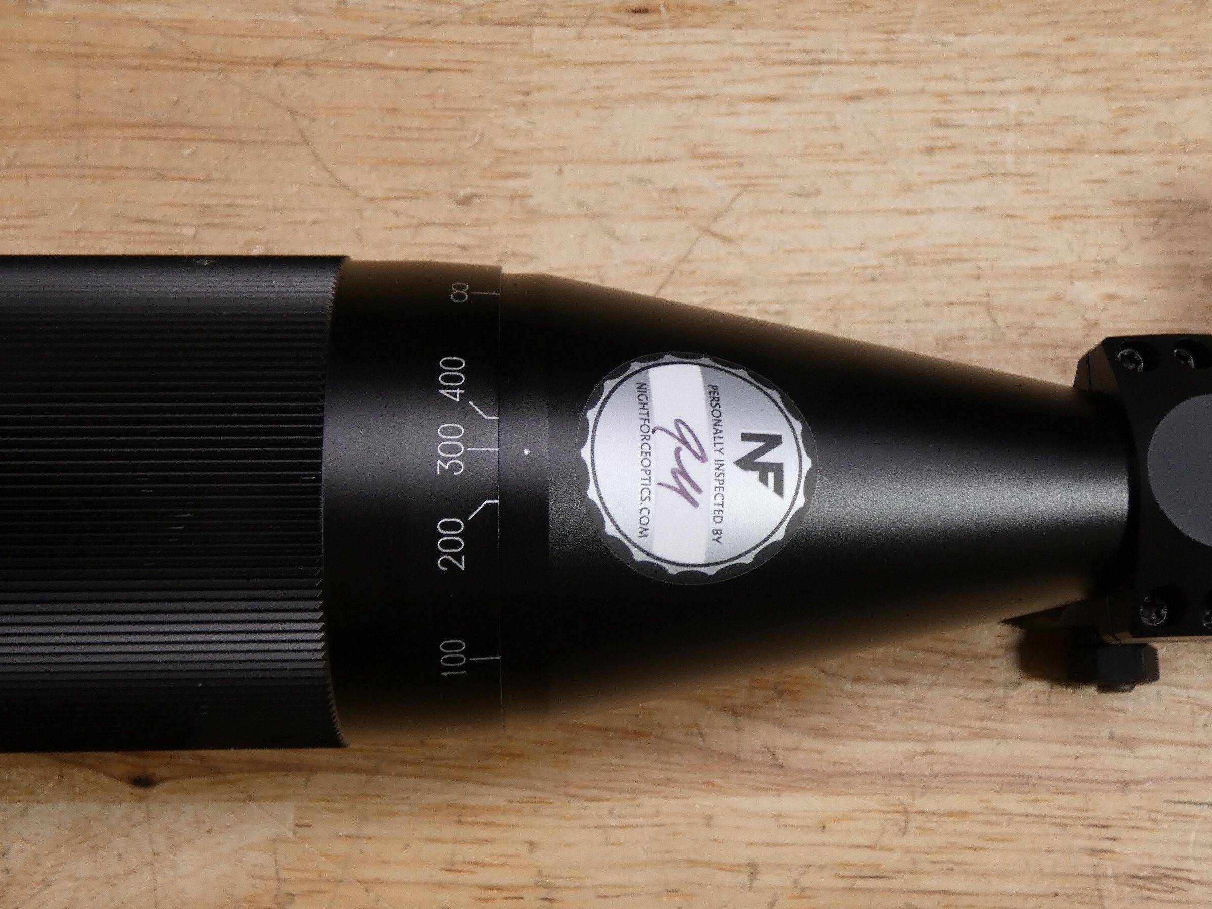 NightForce Precision Benchrest 8-32x56 Riflescope - w/NF Rings - XLNT ...