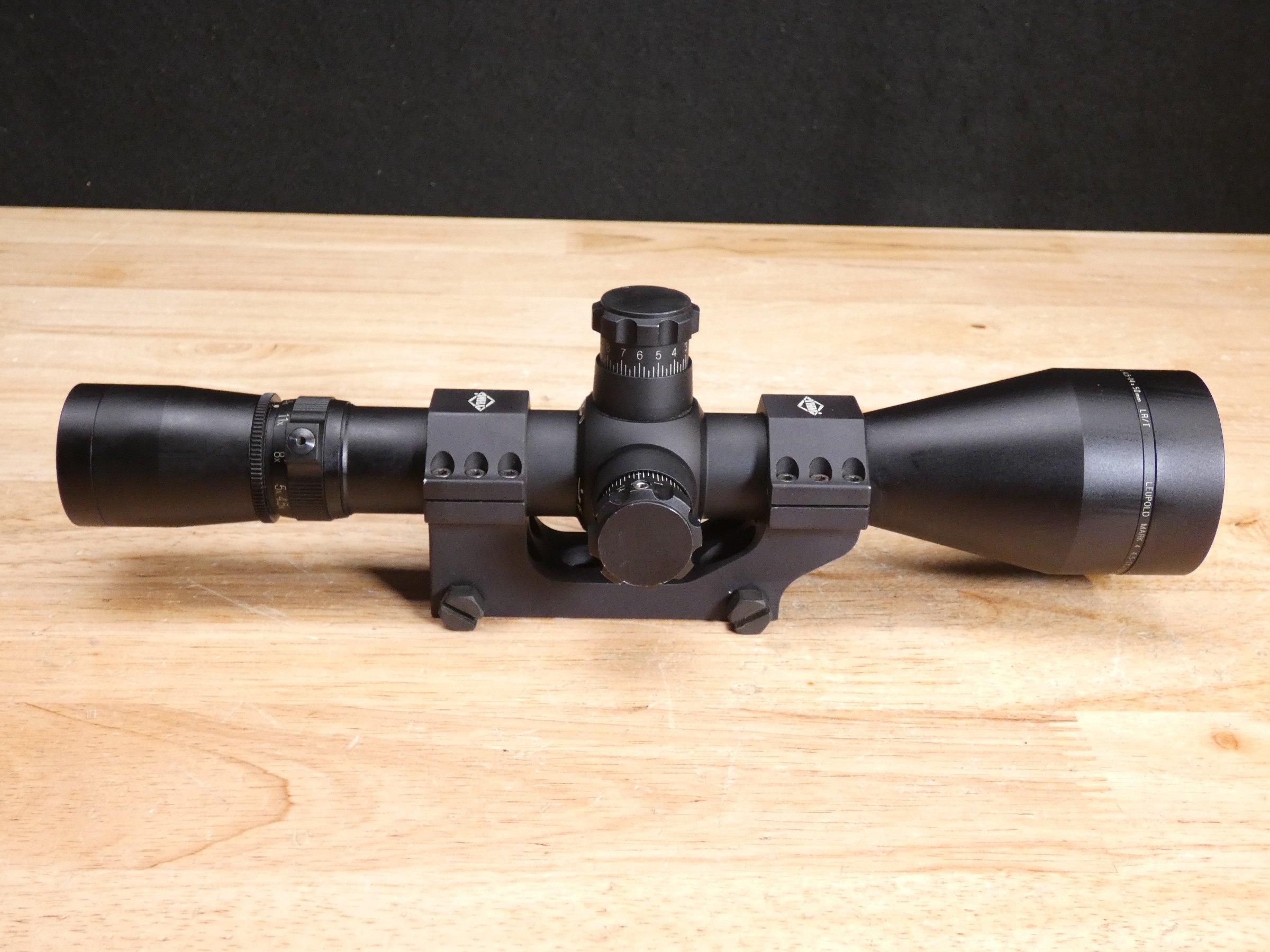 Leupold Mark 4 4.5-14x50 LR/T Rifle Scope - Yankee Hill Cantilever ...