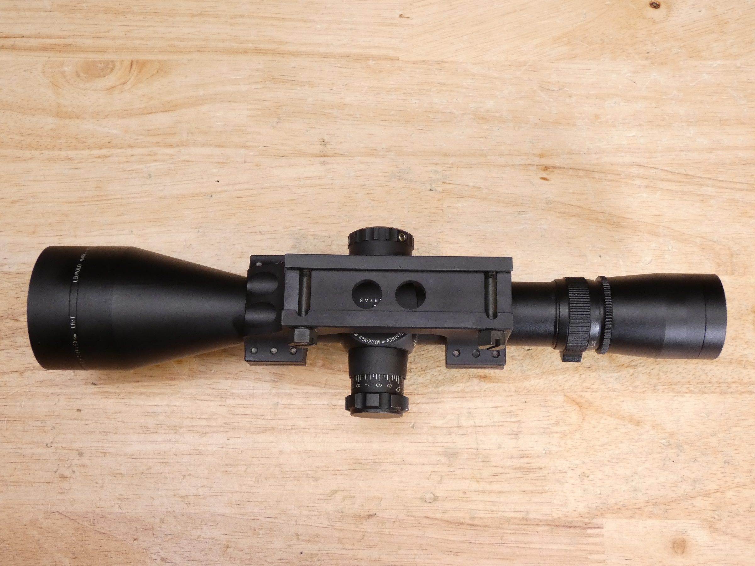 Leupold Mark 4 4.5-14x50 LR/T Rifle Scope - Yankee Hill Cantilever ...