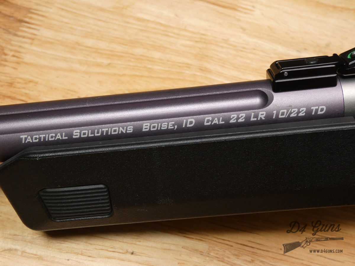 TacSol X-Ring Takedown VR - .22 LR - Tactical Solutions X Ring TD - C ...