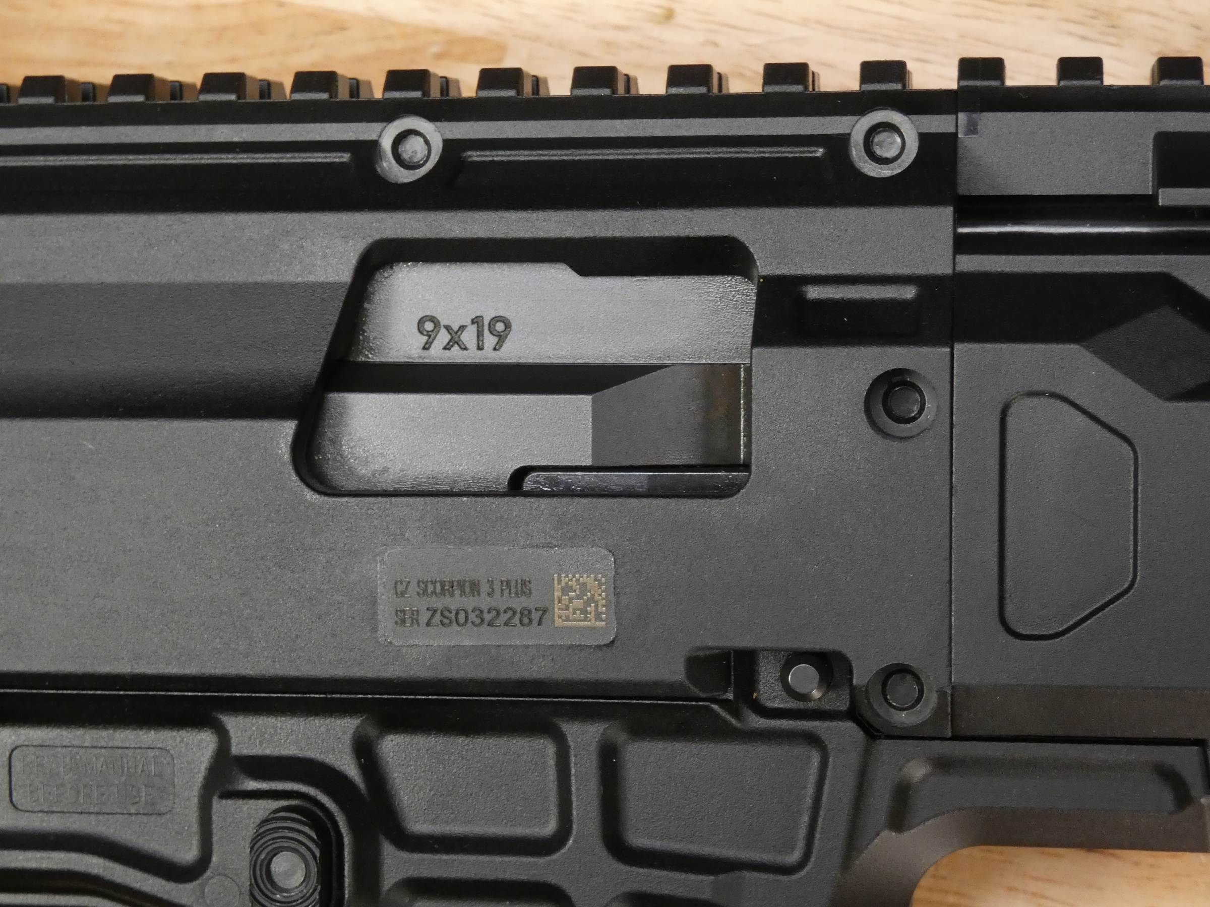 CZ Scorpion 3 Plus Micro - 9mm - Compact - Folding Brace - 7 Mags ...
