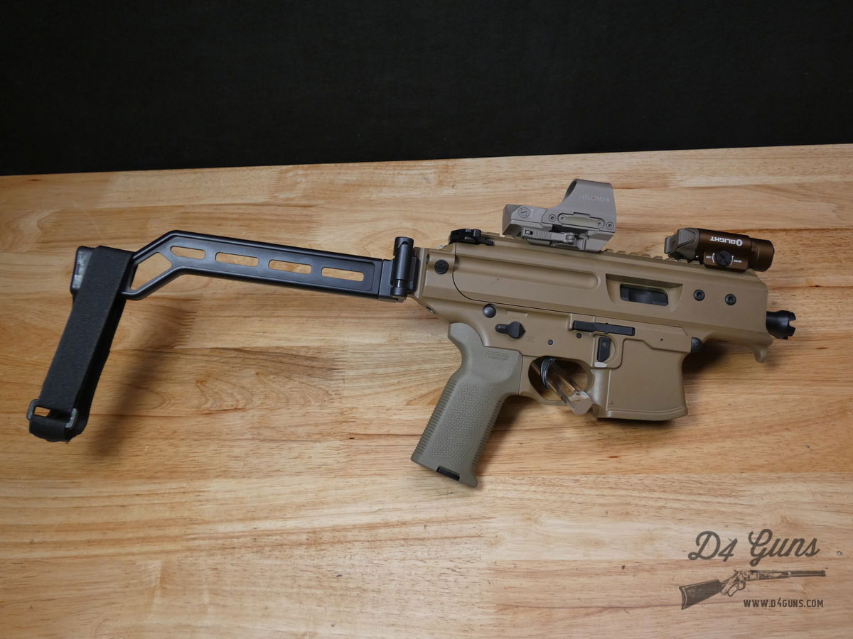Sig Sauer MPX Copperhead - 9mm - Olight PL-3 & Holosun Optic - QDM ...