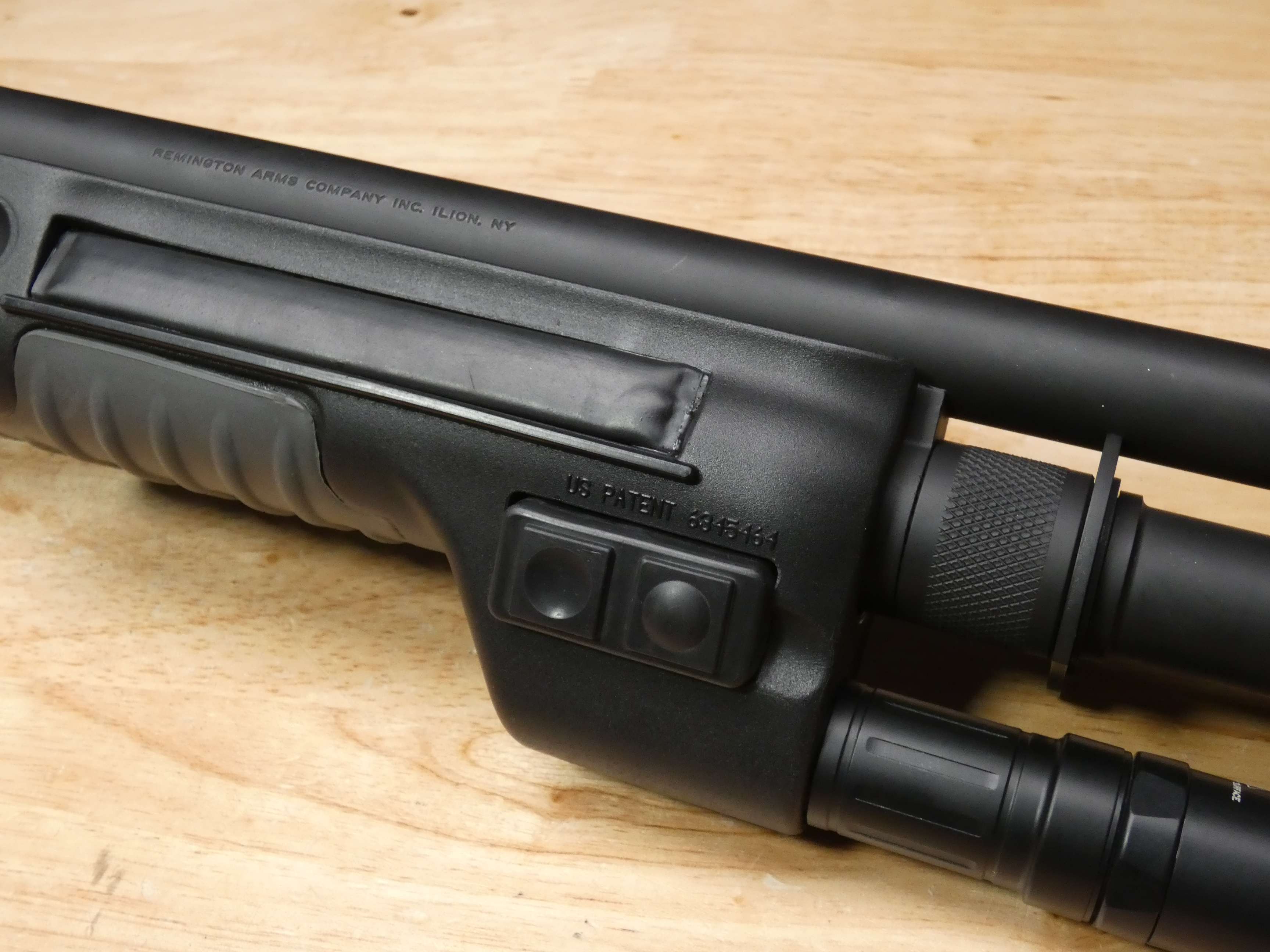 Vang Comp Remington 870 Police Magnum - 12 Gauge - w/ Surefire Forend ...