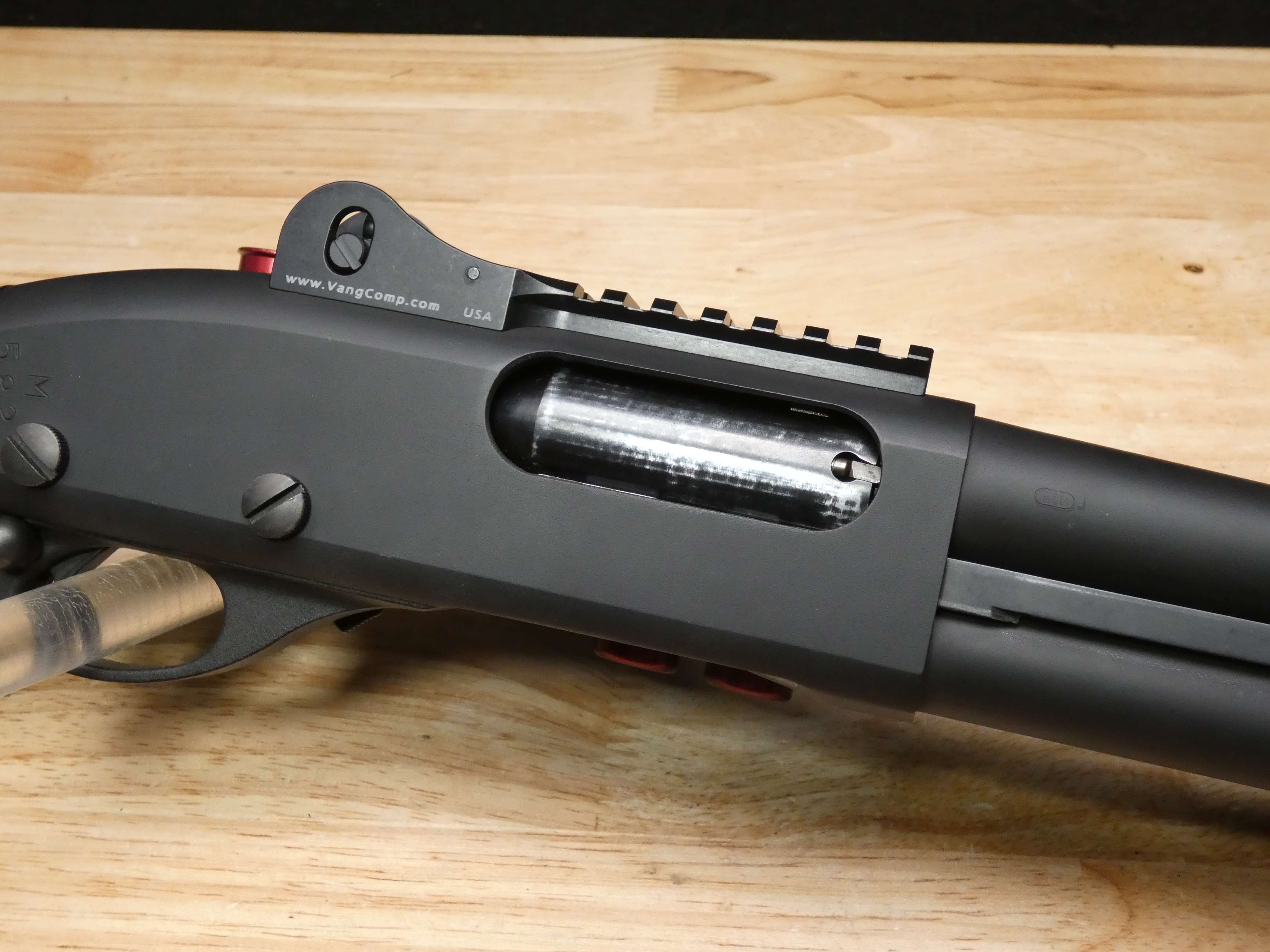 Vang Comp Remington 870 Police Magnum - 12 Gauge - w/ Surefire Forend ...